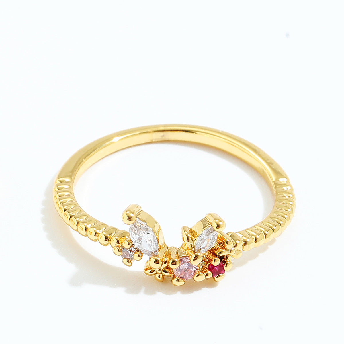 Dainty Diamond Cluster Ring – Curated By Suarez